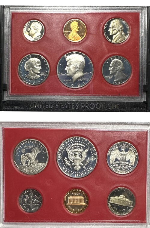 1981-S U.S. Proof Set - Original U.S. Mint Packaging | Property Room