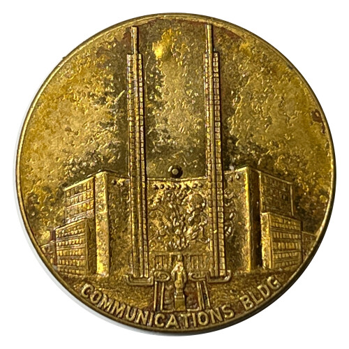 * 1939 New York World's Fair Token - Communications Building - "Spinner ...