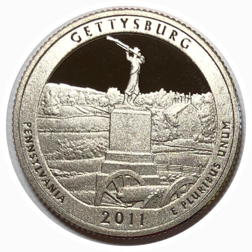 #2011-S U.S. Mint Proof Washington Quarter - America the Beautiful ...