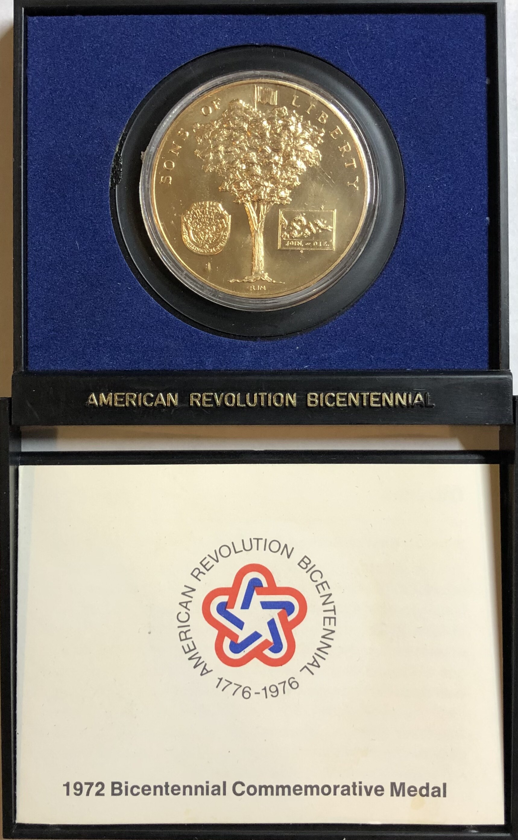 >1972-P American Revolution Bicentennial Commemorative Medal - George ...