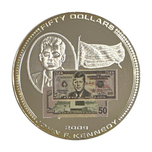 U.S. Banknote Tributes - 2009 $50 John F. Kennedy - America's Mint ...