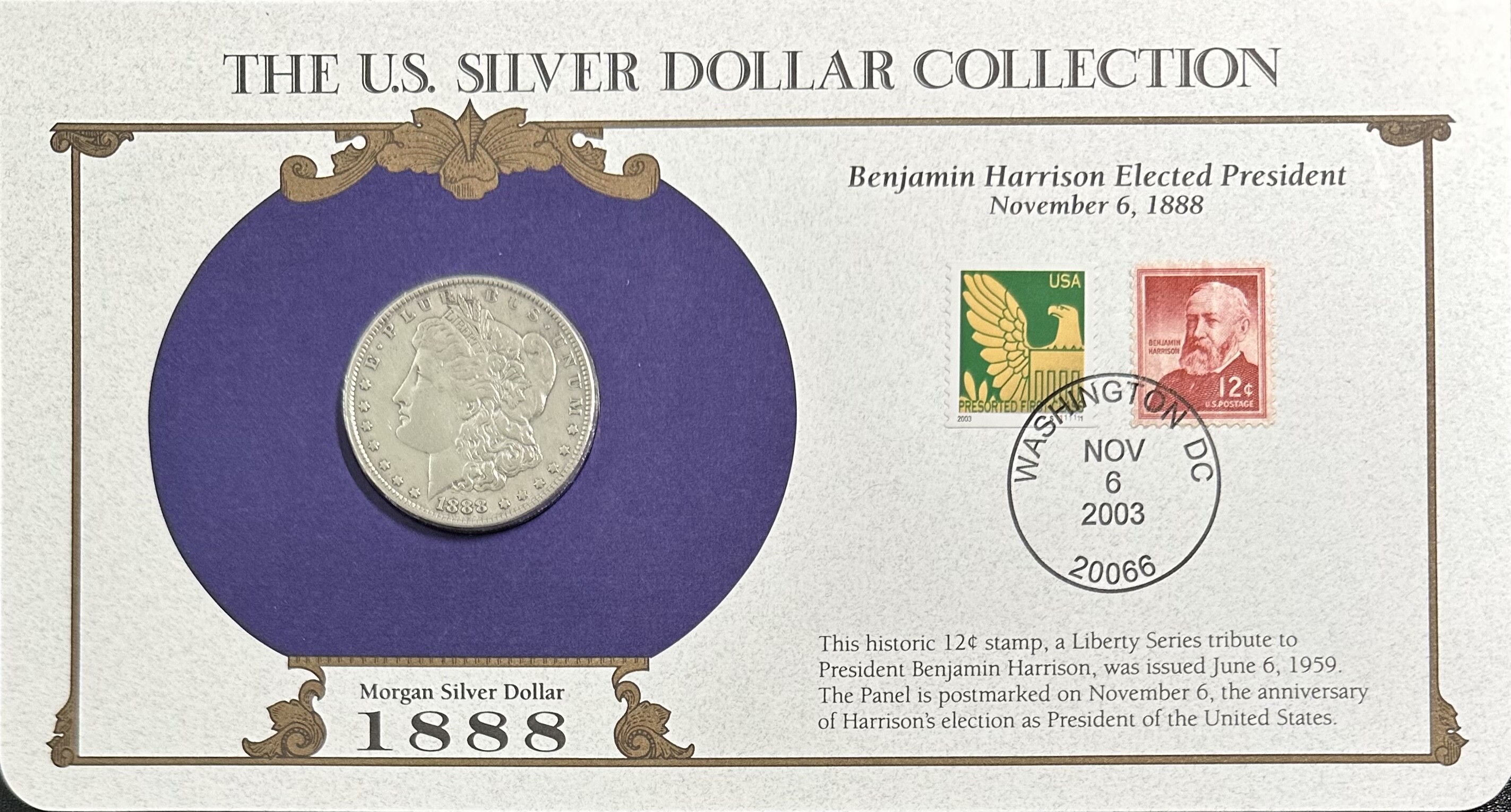 >1888 U.S. Silver Morgan Dollar - The U.S. Silver Dollar Collection ...