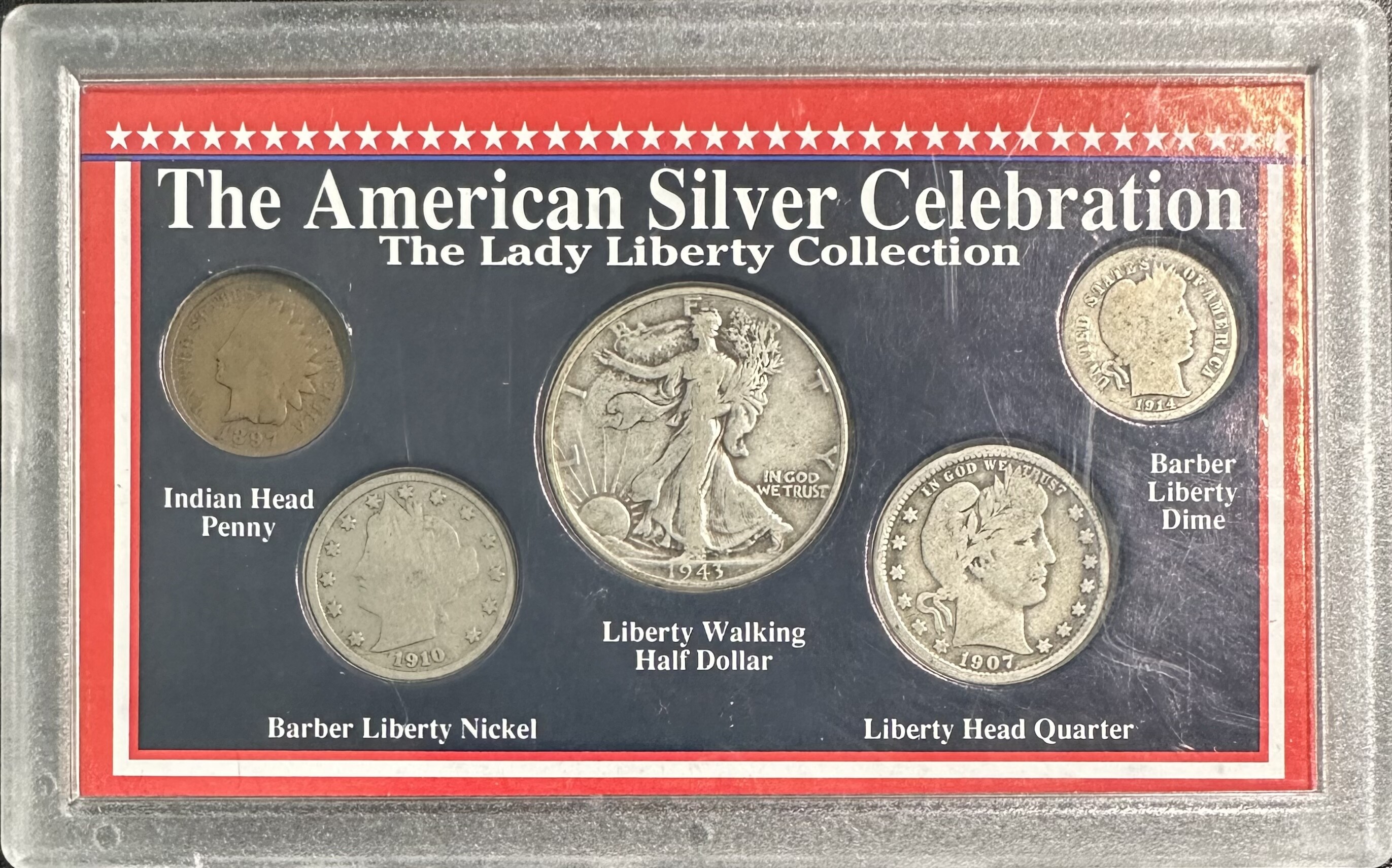 >The American Silver Lady Liberty Collection - Half Dollar, Quarter ...