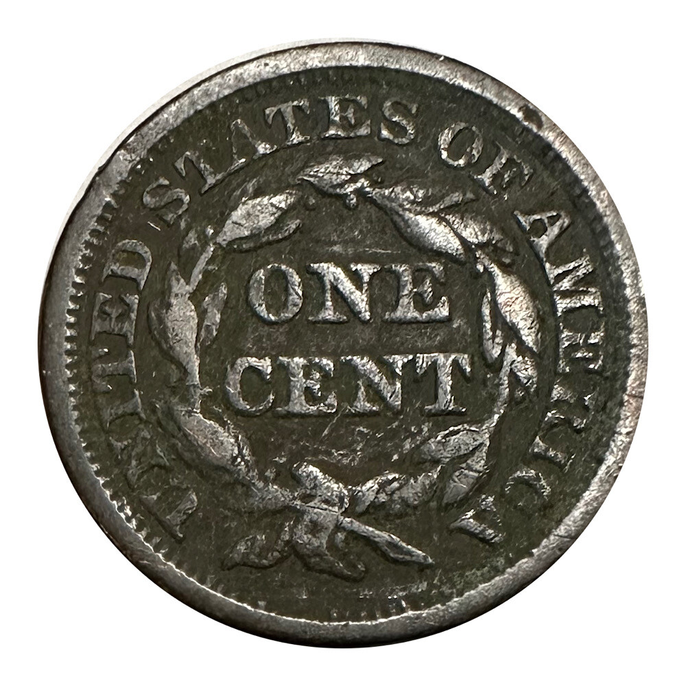 >1848 U.S. Braided Hair One Cent | Property Room