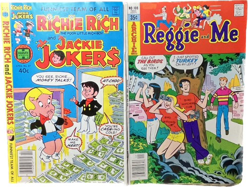 * Richie Rich & Jackie Joker$ (Apr. '80 No. 37) & Reggie and Me (Sept ...