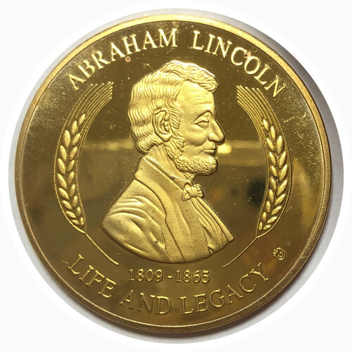 #Abraham Lincoln Commemorative Coin - 2nd Inaugural Address | Property Room