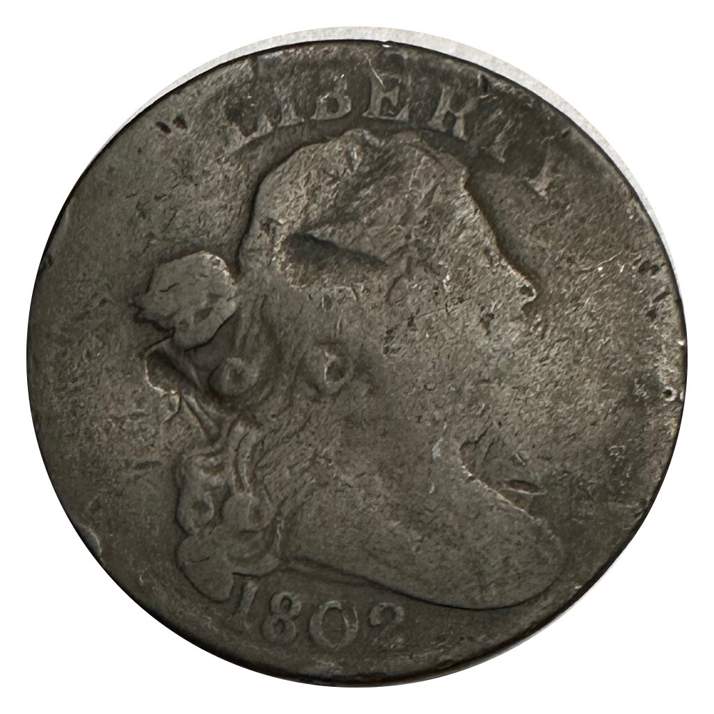 >1802 U.S. Draped Bust Large One Cent | Property Room