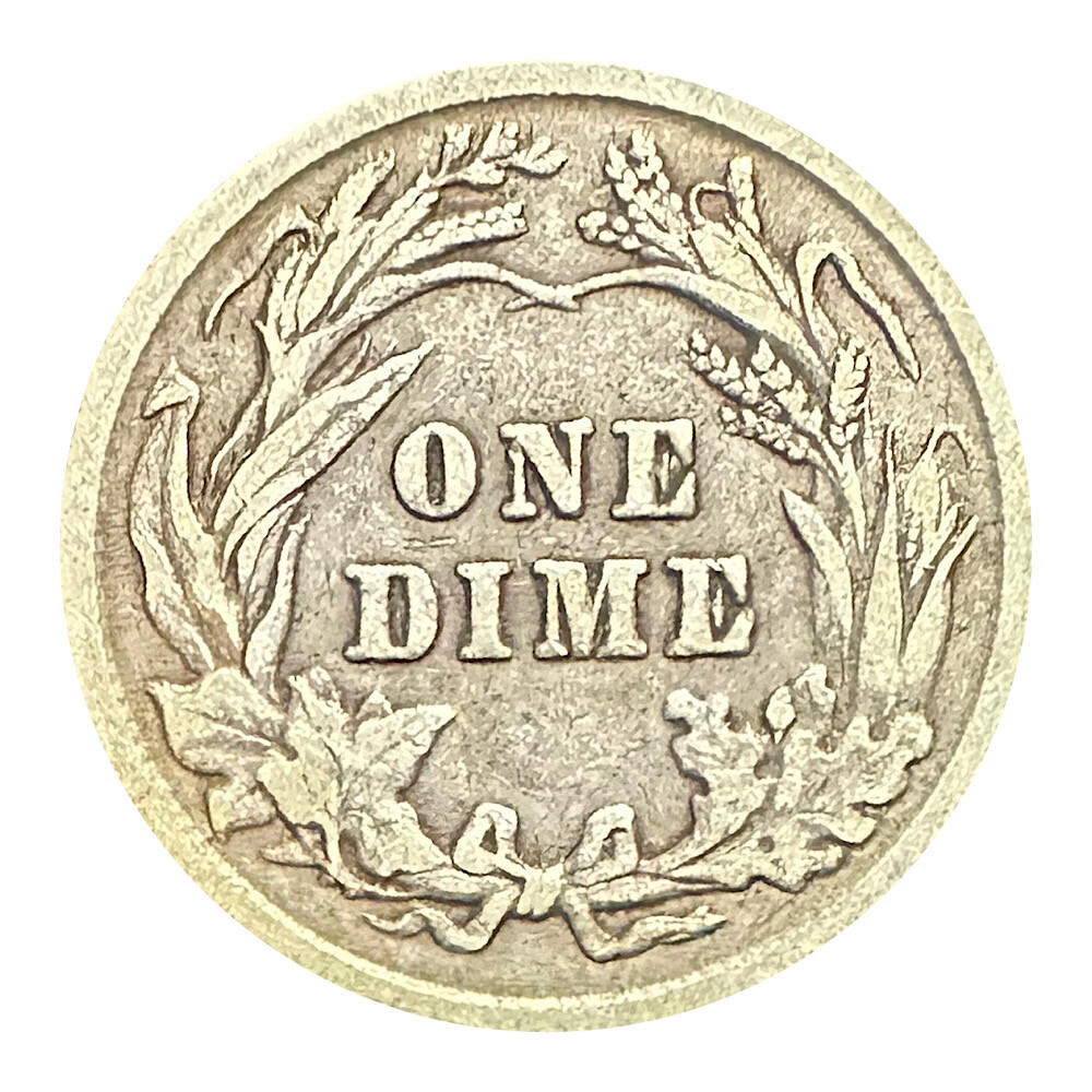 >1901 U.S. Silver Barber One Dime - Collector Grade - Excellent Detail ...