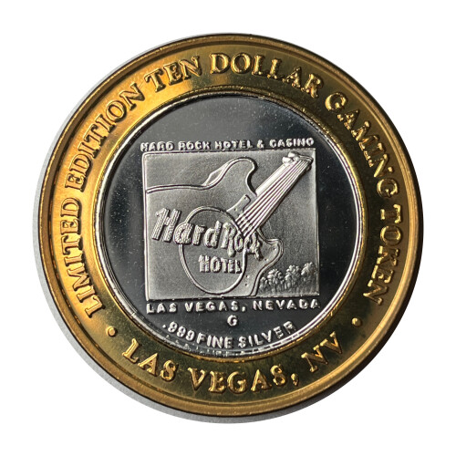 * Silver Strike! Hard Rock Hotel - Stratocaster - .999 Silver - Limited ...