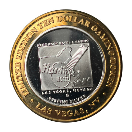 * Silver Strike! Hard Rock Hotel - Stratocaster - .999 Silver - Limited ...