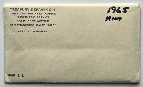1965 S.S. Mint SEALED U.S. Treasury Coin Set | Property Room