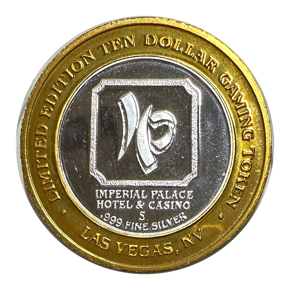 Silver Strike! Collector's Series .999 Silver $10 Gaming Token ...