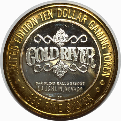 Silver Strike! Limited Edition $10 Silver Gaming Token - Gold River ...