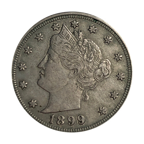 *1899 US Liberty V Nickel | Property Room