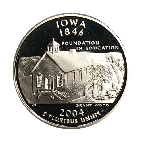*2004-S US Silver Proof State Quarter - Iowa | Property Room