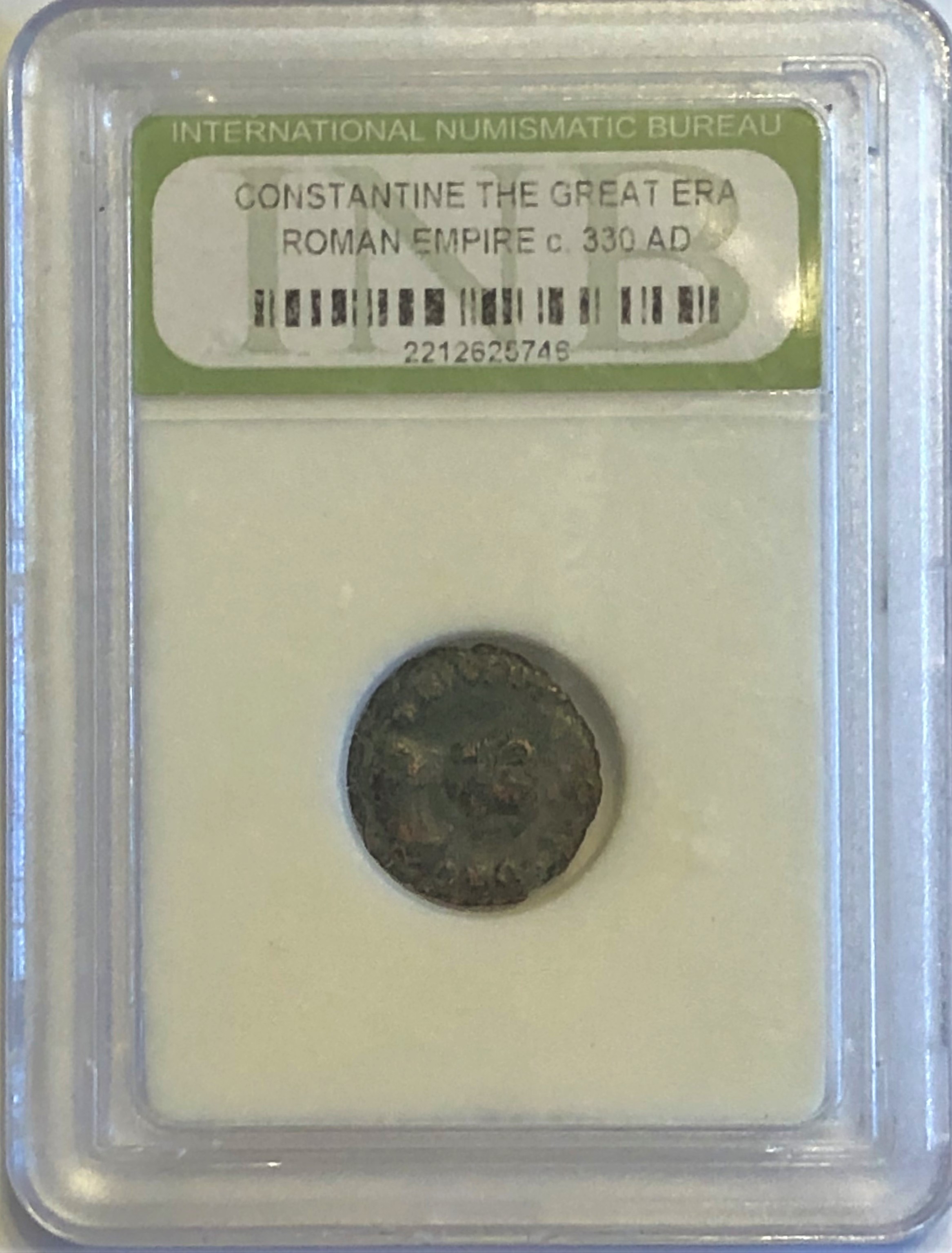 c. 330 AD - Constantine The Great Era Roman Empire Coin | Property Room