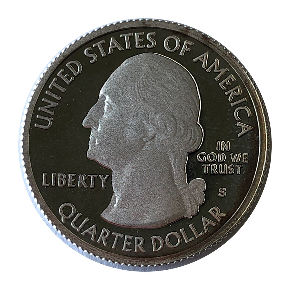 *2015-S Silver Proof US National Park Quarter - Blue Ridge Parkway ...