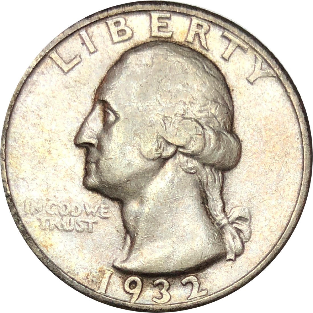 1932 Silver US Washington Quarter-First Year Of Issue! | Property Room