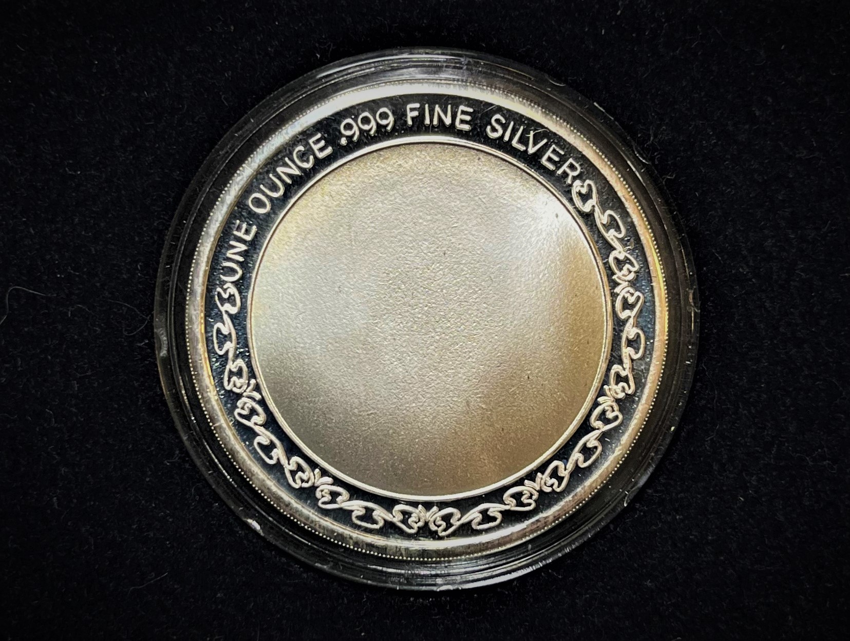 .999 Pure Silver 1 Troy Ounce "Happy Anniversary" Gem Proof & Unused ...