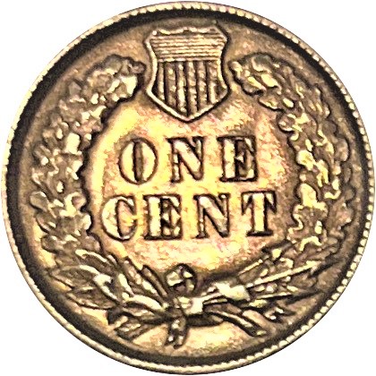1891 US Indian Head One Cent With Full Headband "Liberty" | Property Room