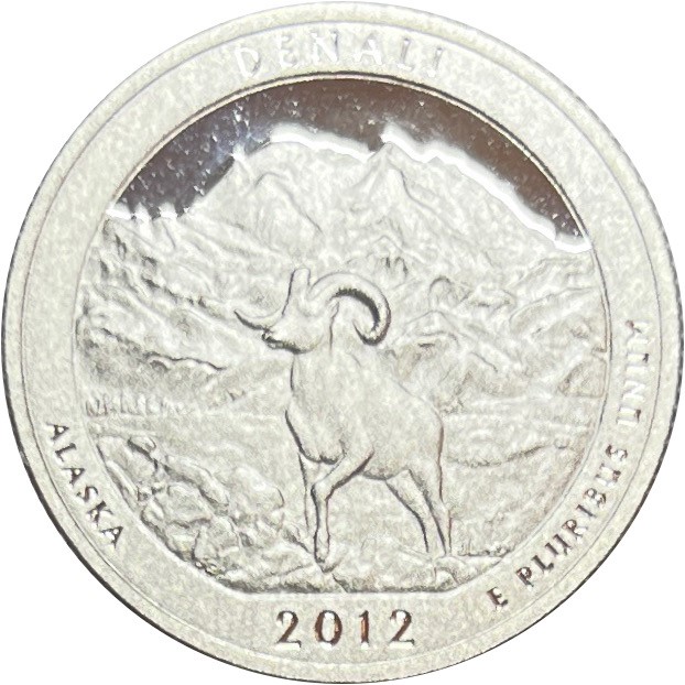 2012-S U.S. Silver Deep Cameo Gem Proof Washington Quarter America The ...