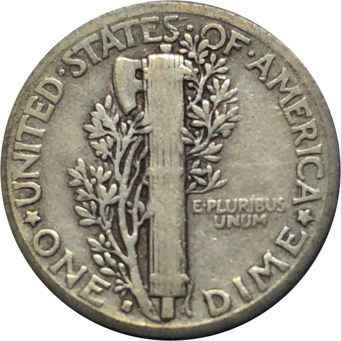 1916-S US Silver Mercury Dime-First Year Of Issue! | Property Room