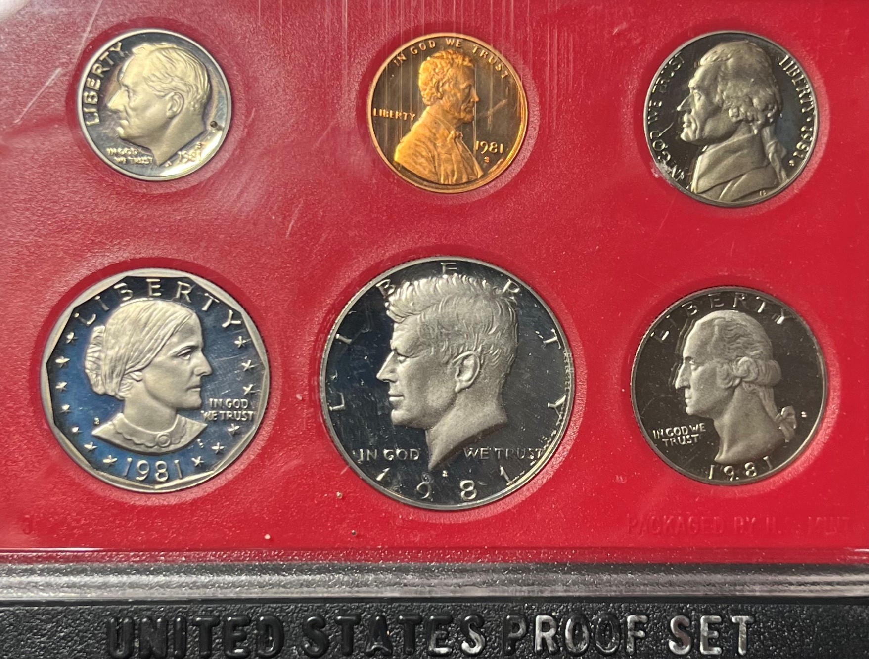 1981 U.S. Proof Set-Original U.S. Mint Packaging | Property Room
