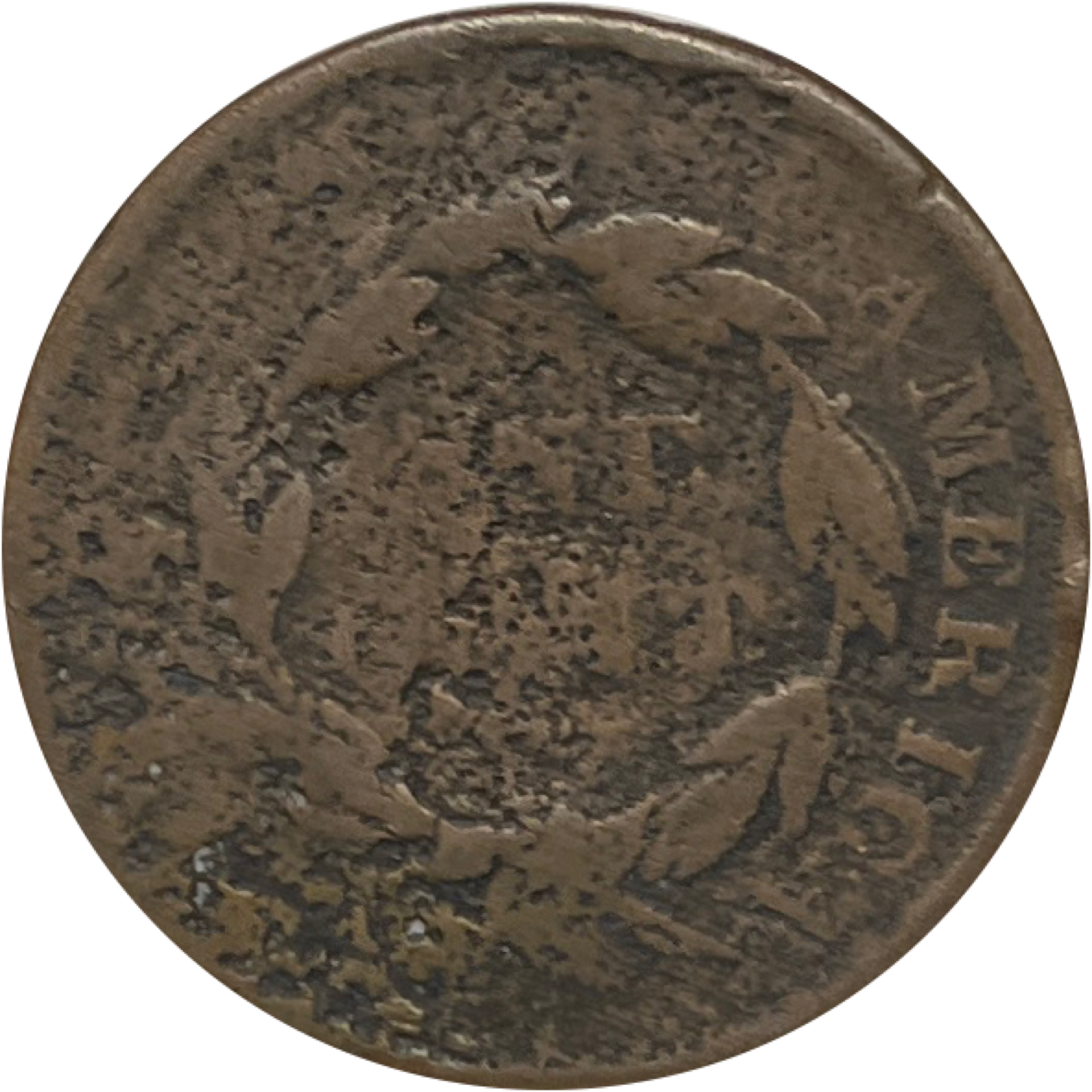 1816-1839 Undated Coronet U.S. Large Cent-Perfect Type Set Coin ...