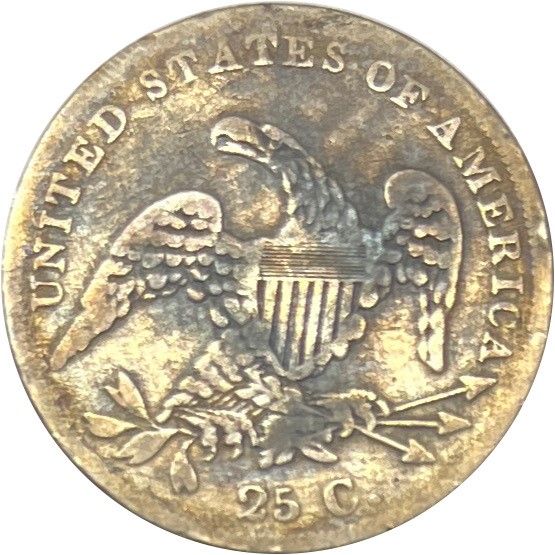 1836 U.S. Silver Capped Bust Quarter Nice Collector Grade | Property Room