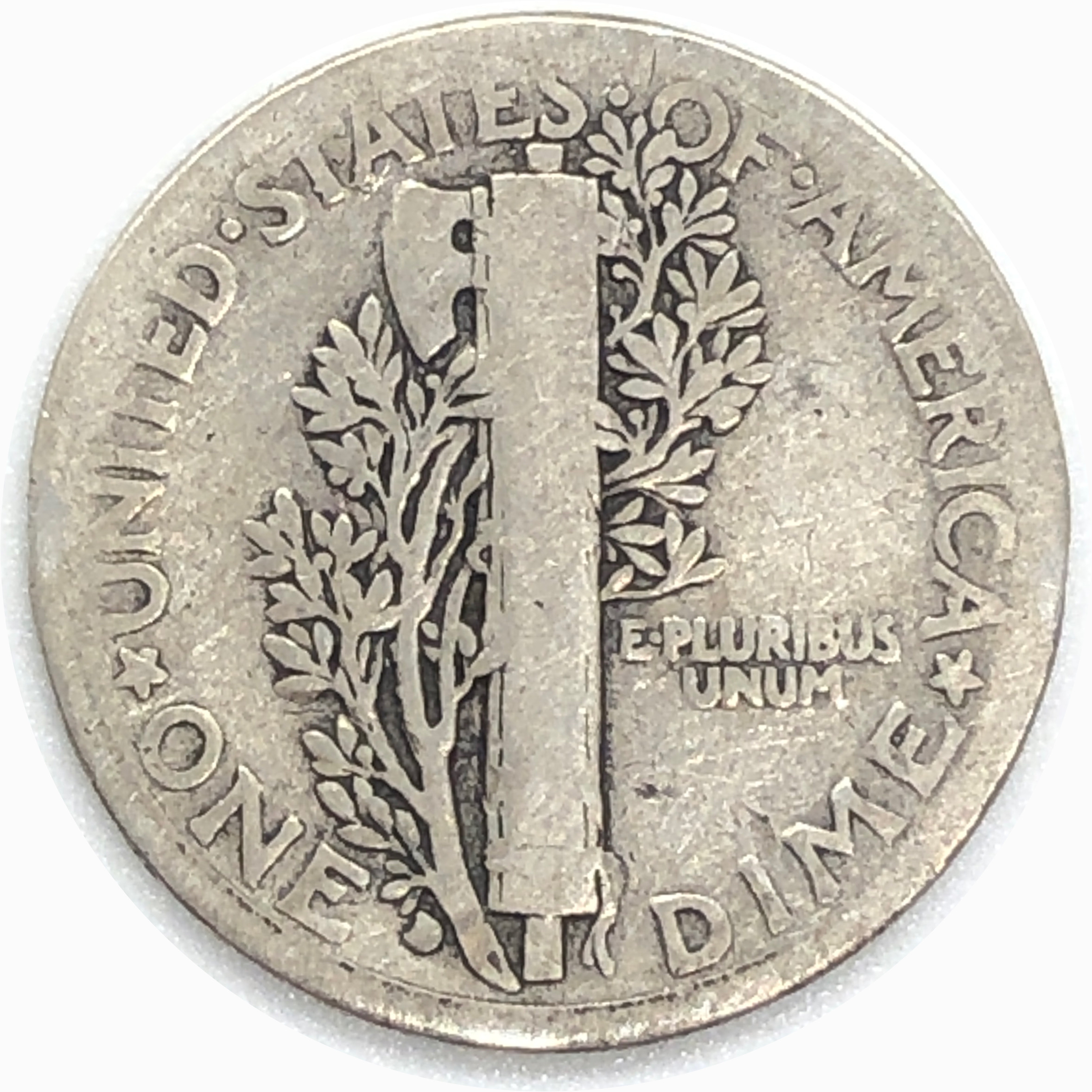 1916-D (Key Date) and 1940-D - 2 Silver Mercury Dimes | Property Room