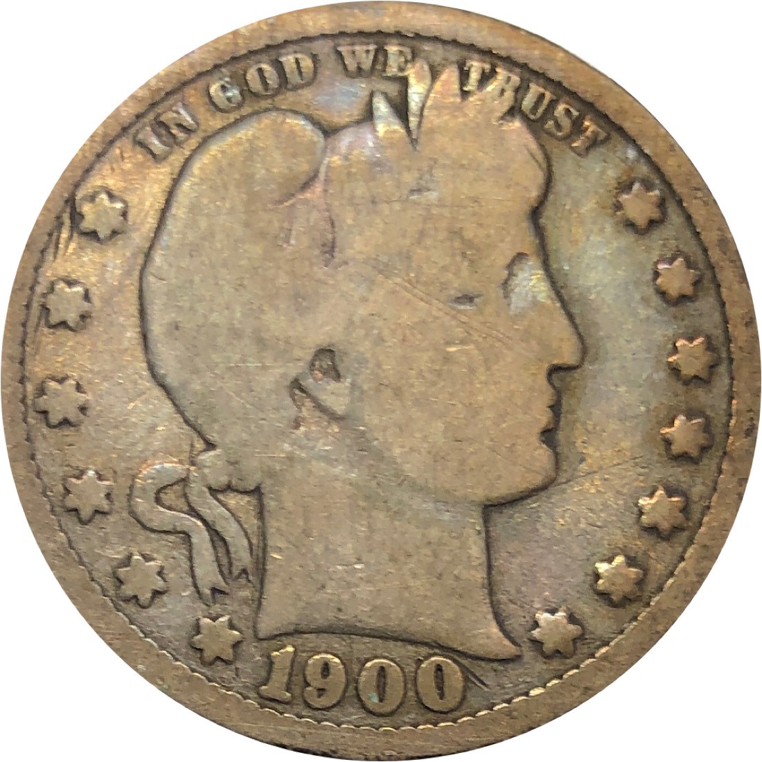1900 US Silver Barber Quarter | Property Room