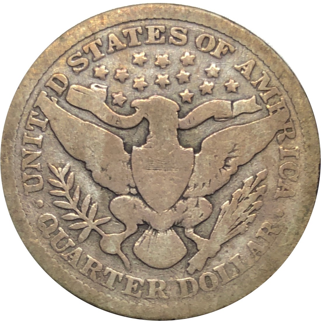 1900 US Silver Barber Quarter | Property Room