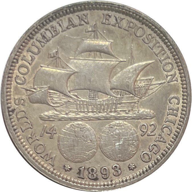 1893 U.S. Silver Columbian Classic Commemorative Half Dollar | Property ...
