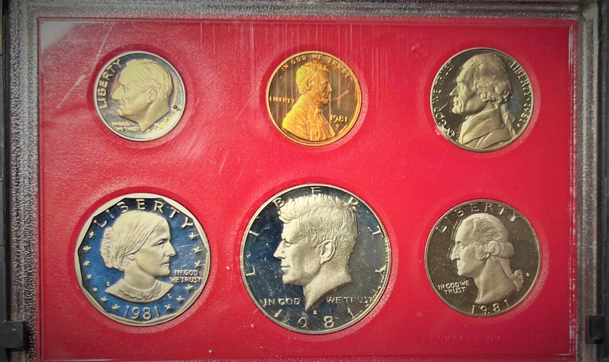 1981 U.S. Proof Set-Original U.S. Mint Packaging-No Box | Property Room