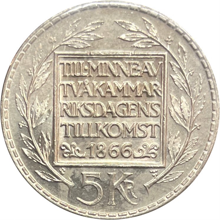 1966 Sweden Silver 5 Kroner | Property Room
