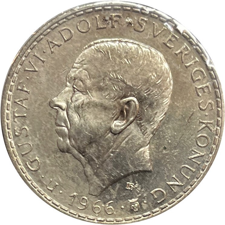 1966 Sweden Silver 5 Kroner | Property Room
