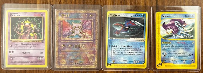 Legendary Vintage Pokemon Trading Card Movie Promo Collection Including ...