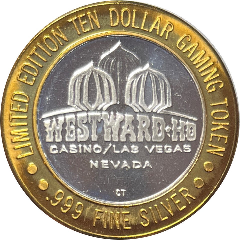 Silver Strike! .999 Silver Westward Ho! Casino Las Vegas, Nevada Gem ...