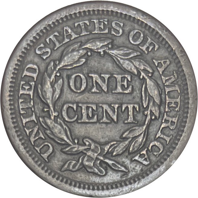 Scarce N-19 Variety 850 U.S. Large Cent-Great Color & Collector Coin ...