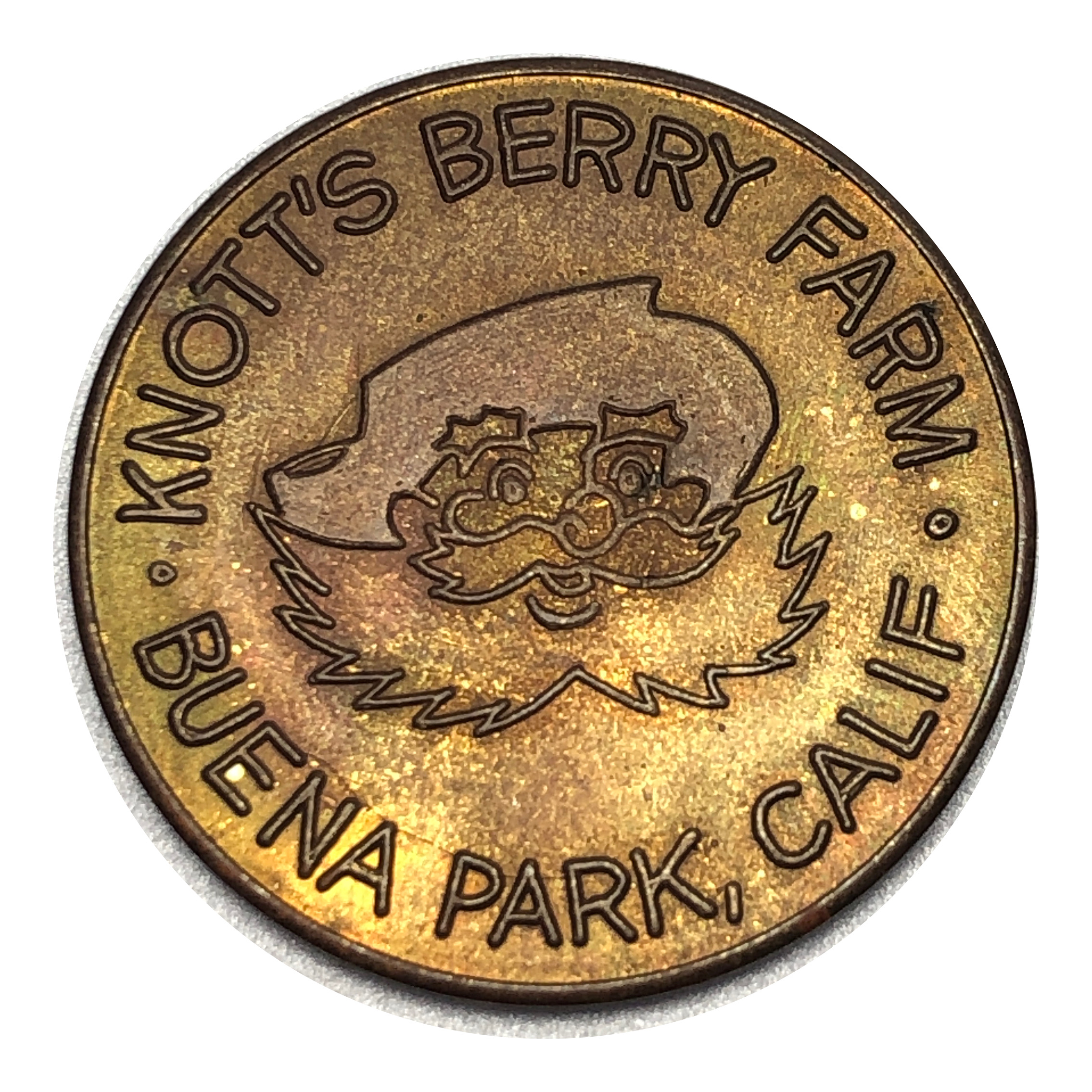 *Vintage Good Luck Coin from Knott's Berry Farm in Buena Park ...