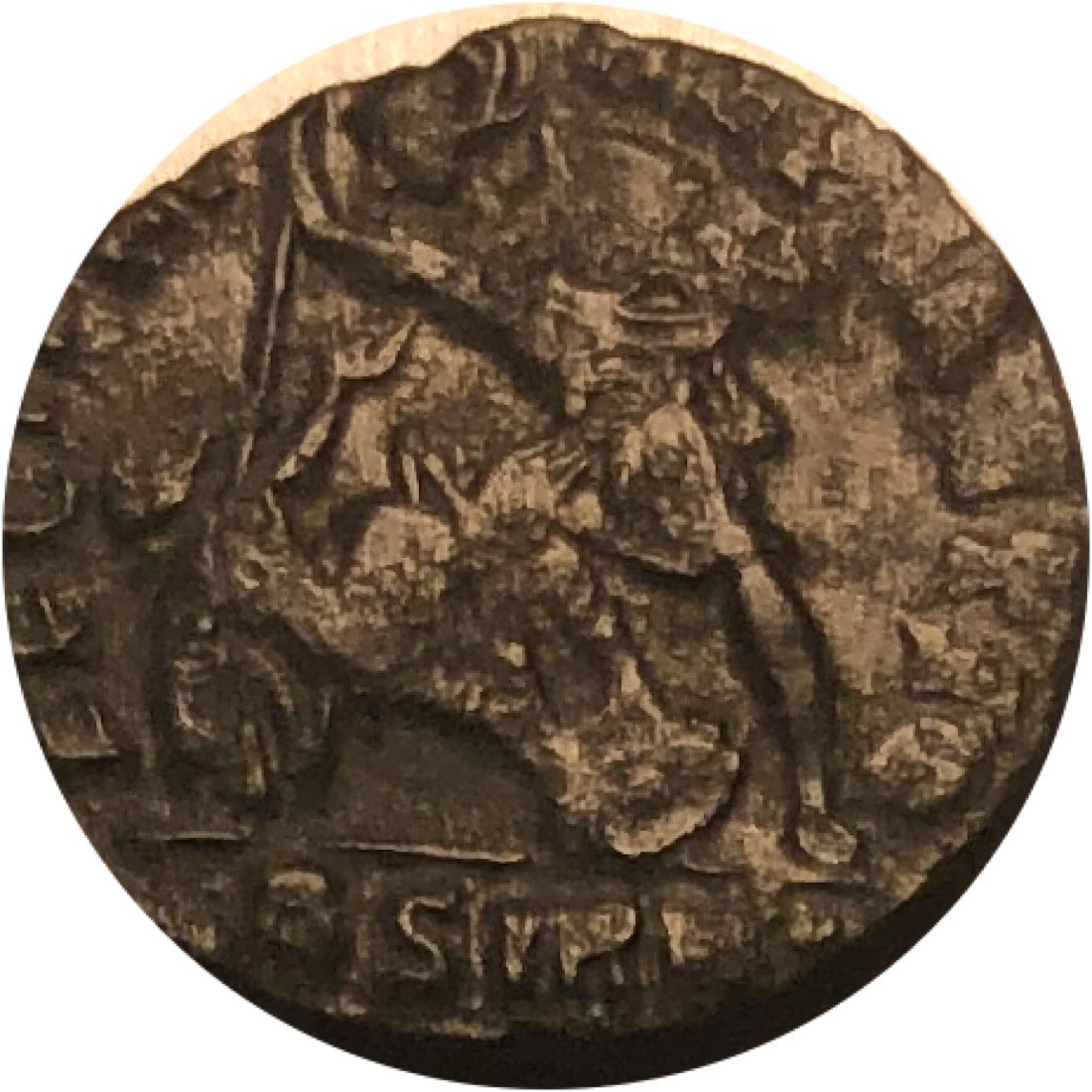 300 BC Ancient Roman Bronze Coin | Property Room