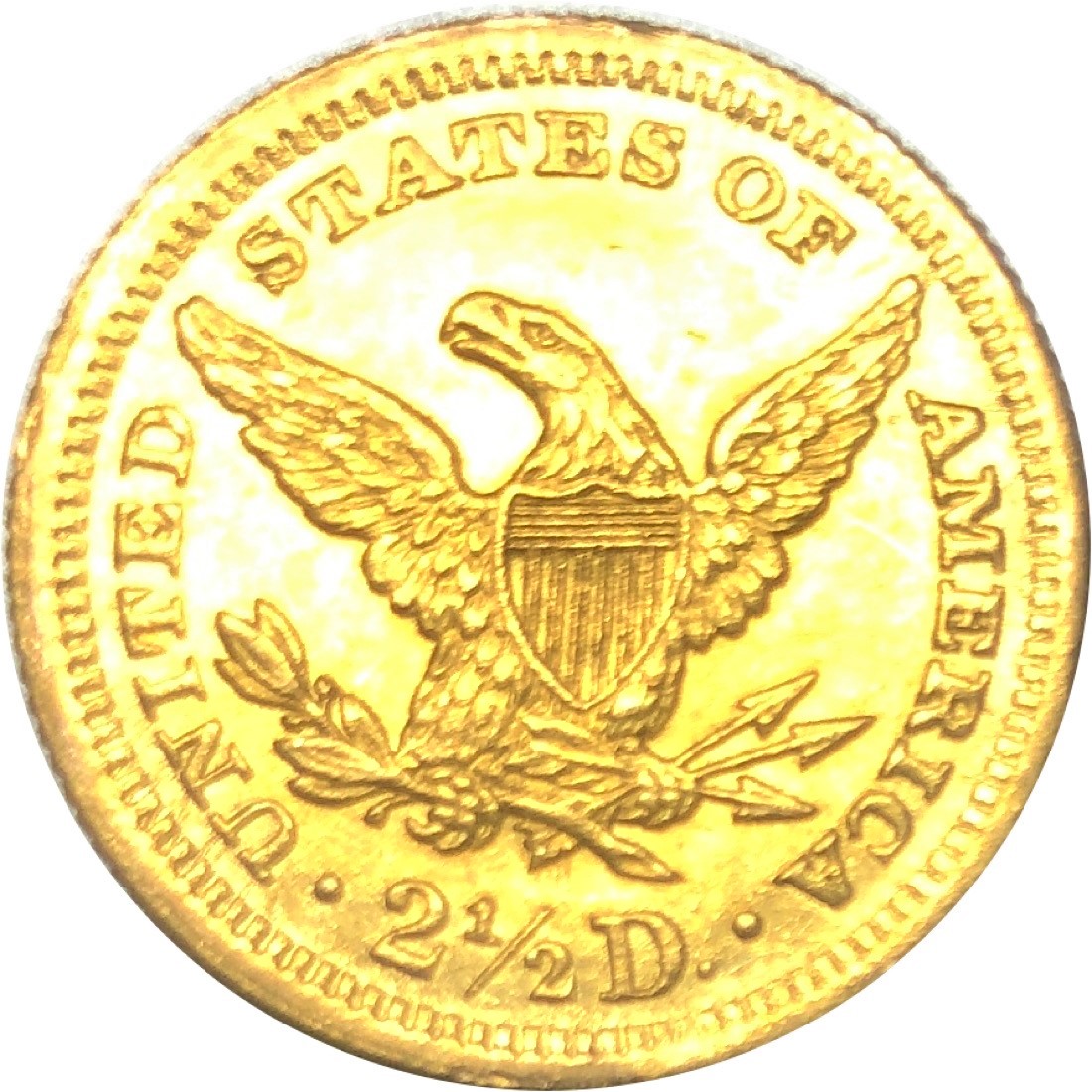 1905 US Gold Liberty 2 1/2 Gold Piece-High Grade & Lustrous! Pretty ...