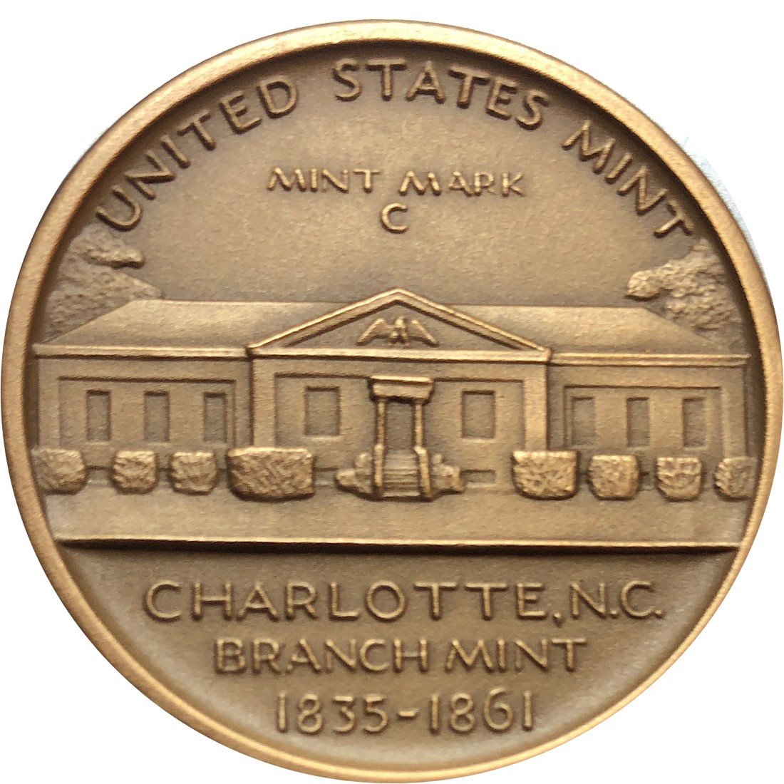 Charlotte Mint Bronze Medallion-1962 Coin World Commemorative ...