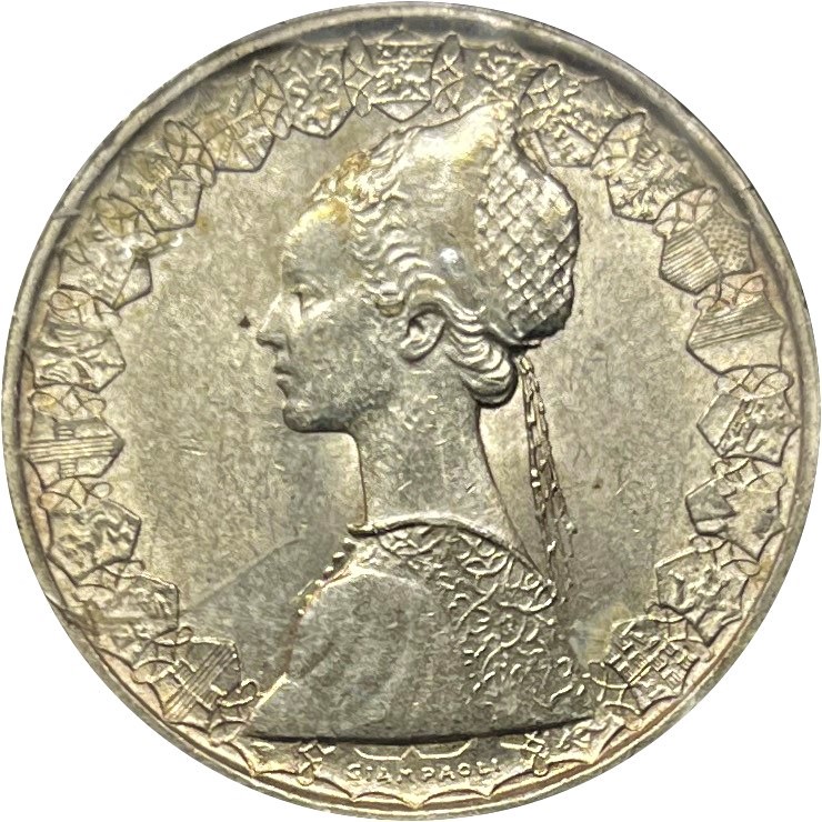 1959 Italy Silver 500 Lire-Nice Original Collector Coin | Property Room