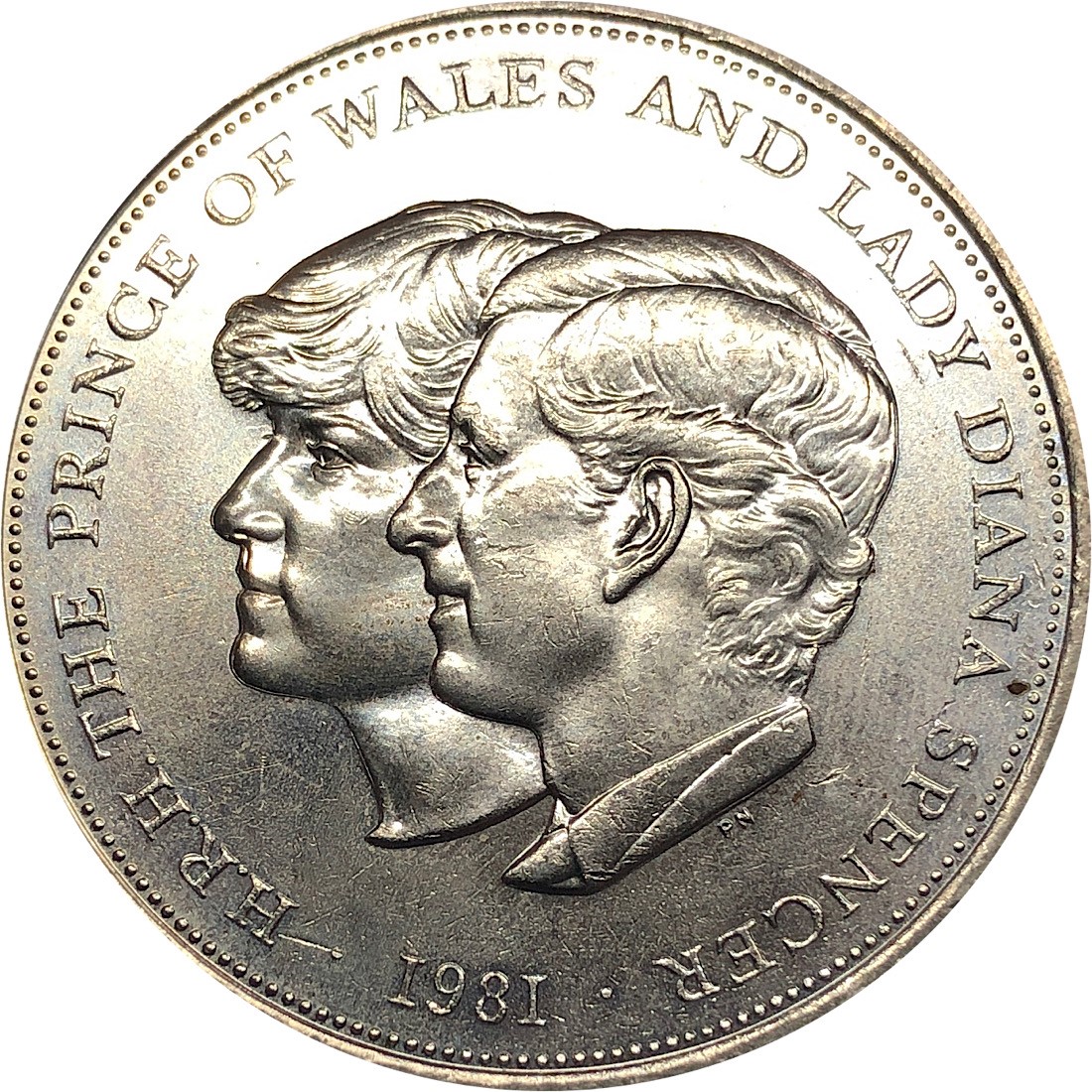 1981 Prince Of Wales & Princess Diana Commemorative Coin | Property Room