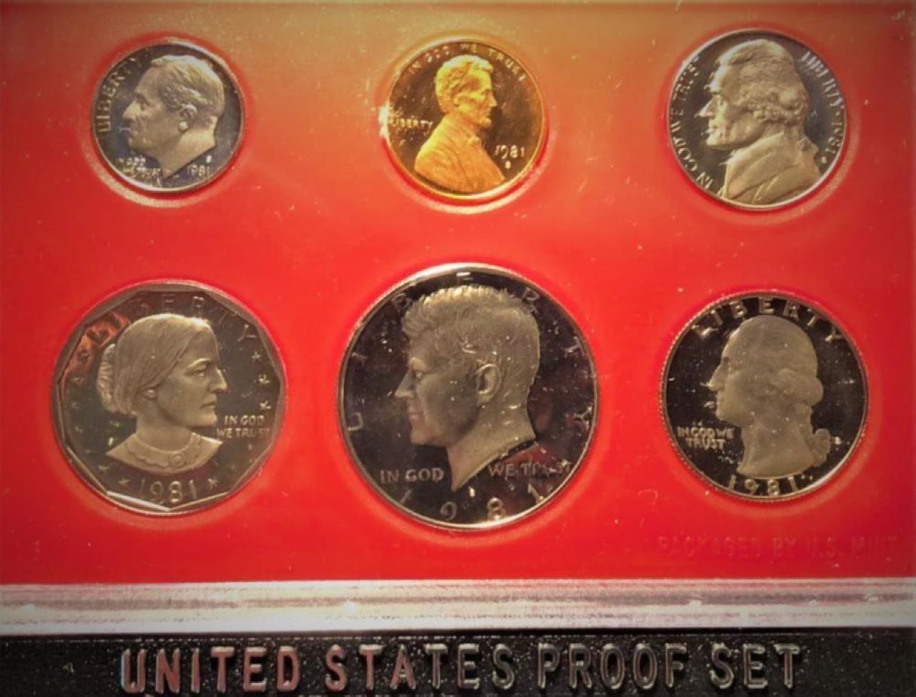 1981 U.S. Proof Set-Original U.S. Mint Packaging | Property Room