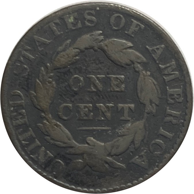 1829 U.S. Large Cent Beautiful Chocolate Brown Surfaces! | Property Room