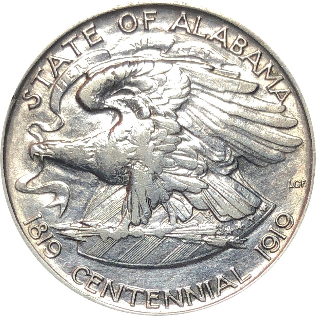 1921 US Silver Classic Commemorative Alabama | Property Room