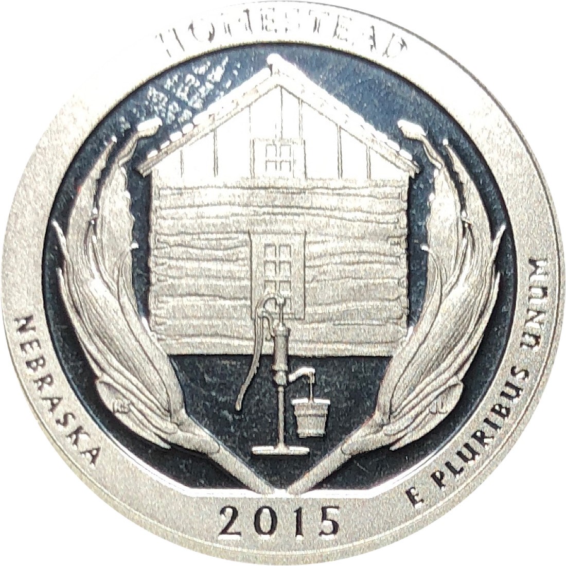 2015-S US Silver DCAM Proof Quarter Homestead | Property Room