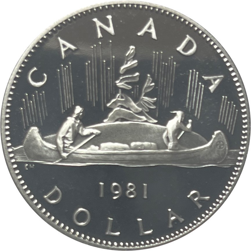 1981 Canada Gem Proof Dollar Coin | Property Room